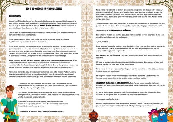 Escape Game Halloween Calendrier des 3 sorcières - Le KIT personnalisé